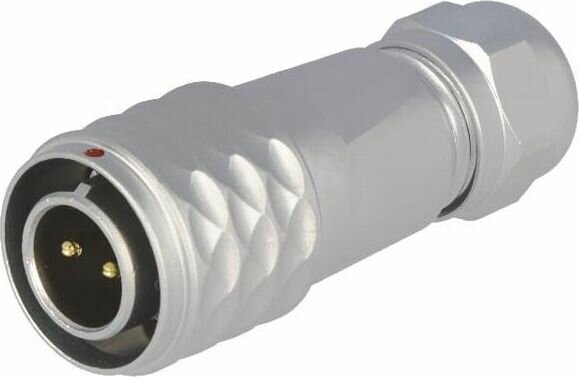 Вилка WEIPU SF1210/P2I Вилка SF12 "папа" PIN: 2 IP67 4-6,5мм 13А пайка на провод 1шт