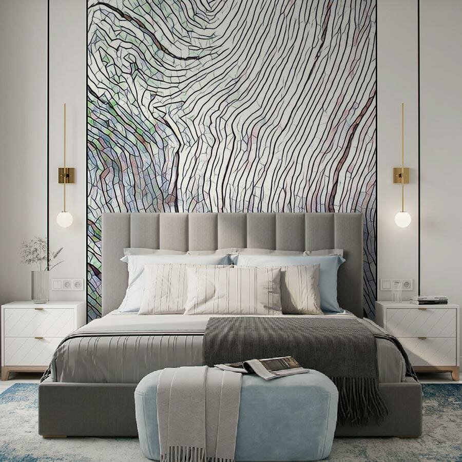 Фотообои Фактура дерева 9-1283-S-Флекс 270 x 200 см (ВхШ) Бесшовные, флизелиновые, влагостойкие обои MasterFresok