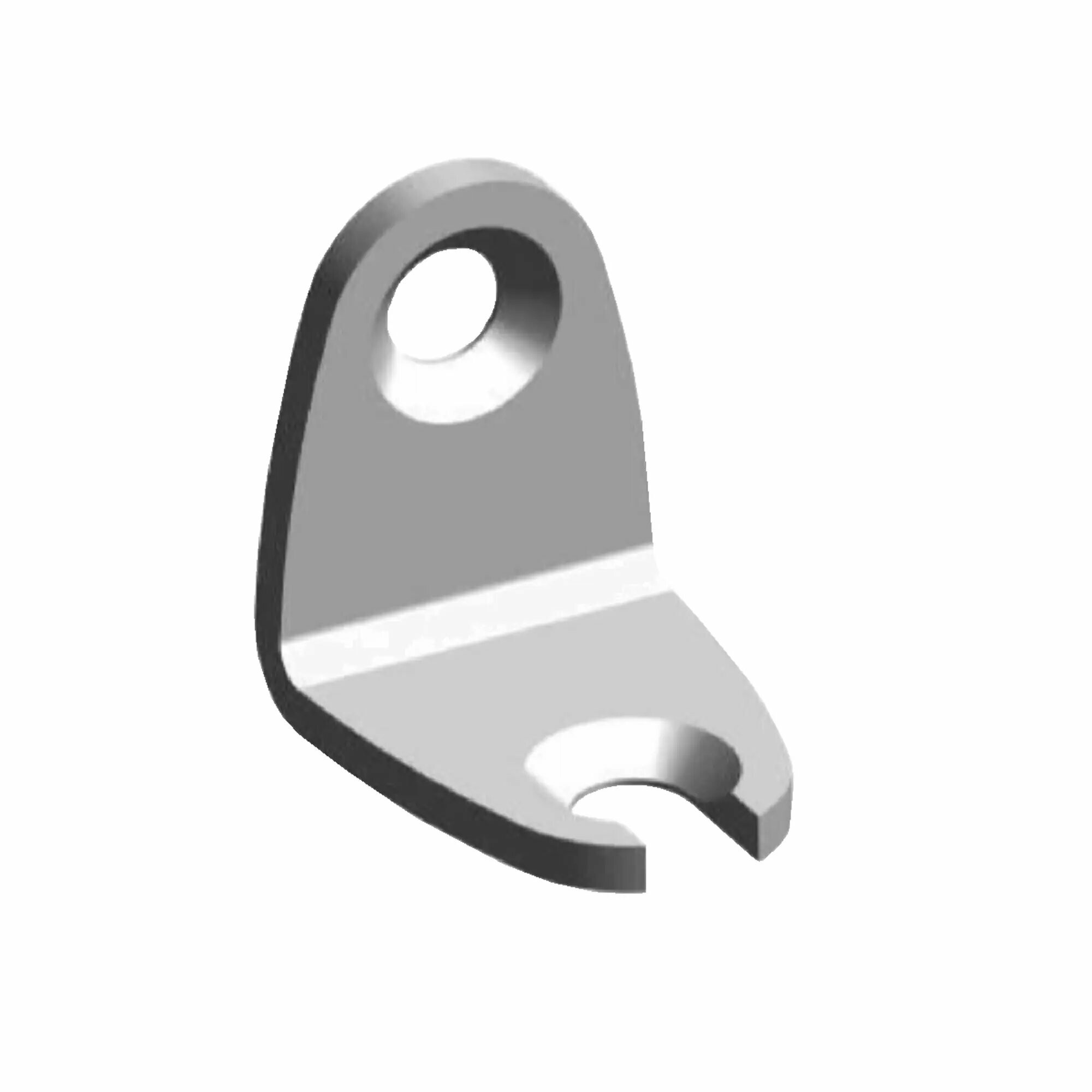 Стяжка угловая стальная 21x21x17x1.5 мм серый набор 4 шт. для монтажа угловых элементов