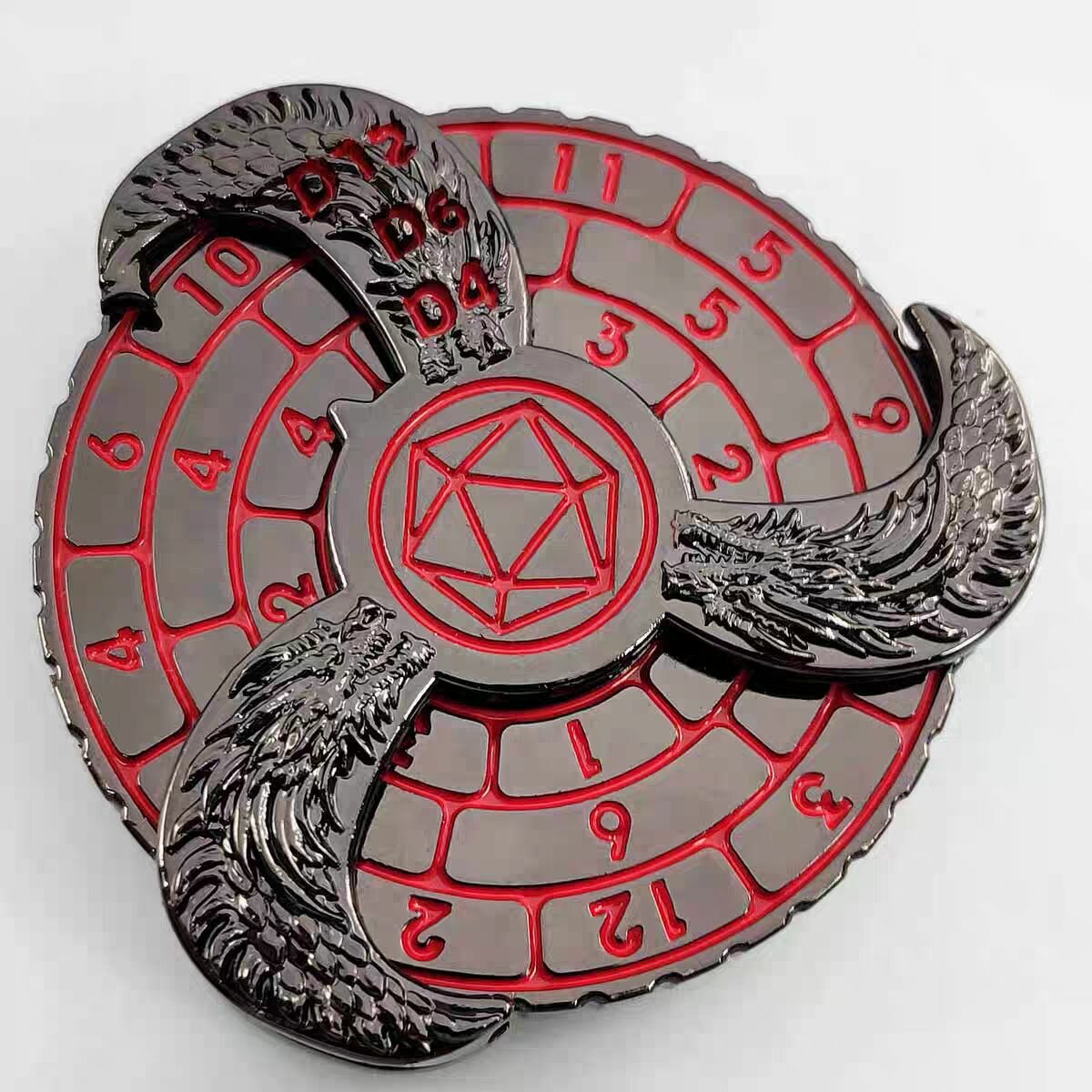 Новейшая игра в металлические кости с дизайном DND, настольная многопользовательская ролевая игра для вечеринок, может быть использована в качестве подарка парню или ребенку