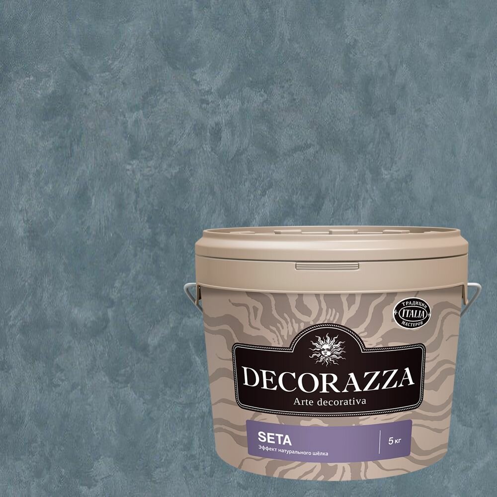 Декоративная штукатурка с эффектом натурального шелка Decorazza Seta (5кг) ST 11-158