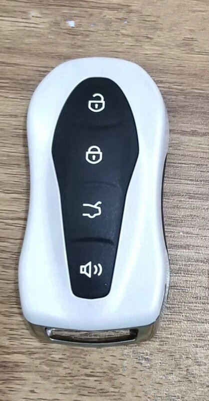 Автомобильный бесключевой дистанционный ключ для Geely Tugella Atlas Pro FX11 Azkarra Coolray Okavango Emgrand Binray Proton Интеллектуальный Автомобильный ключ дистанционного управления White Color