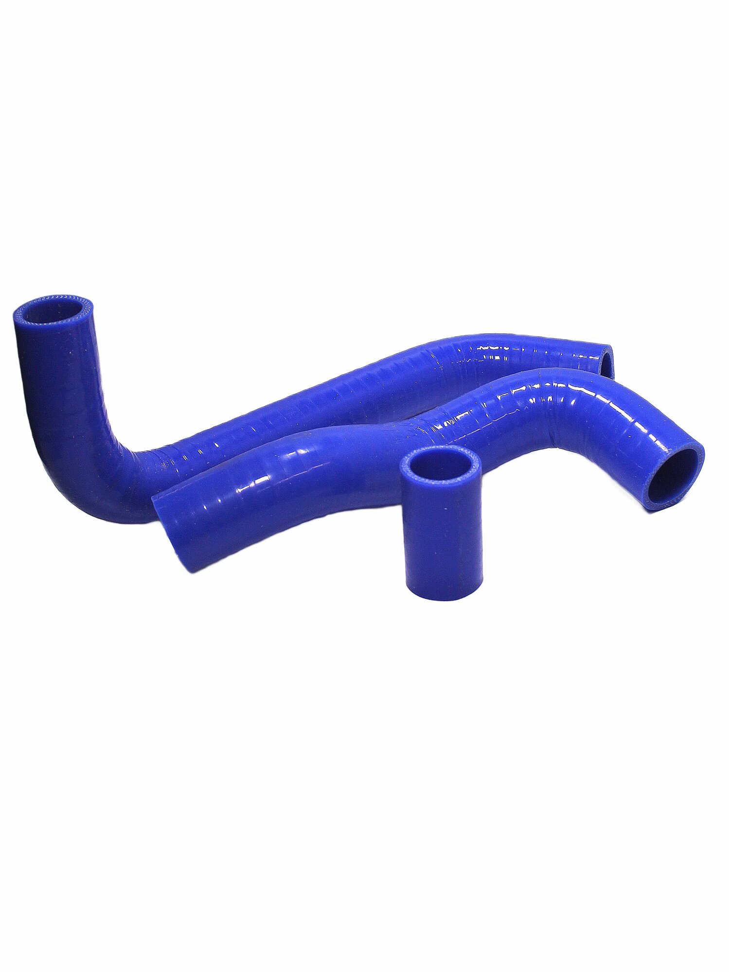 Патрубки радиатора для а/м УАЗ Патриот без кондиционера (комплект из 3-х шт.) силикон