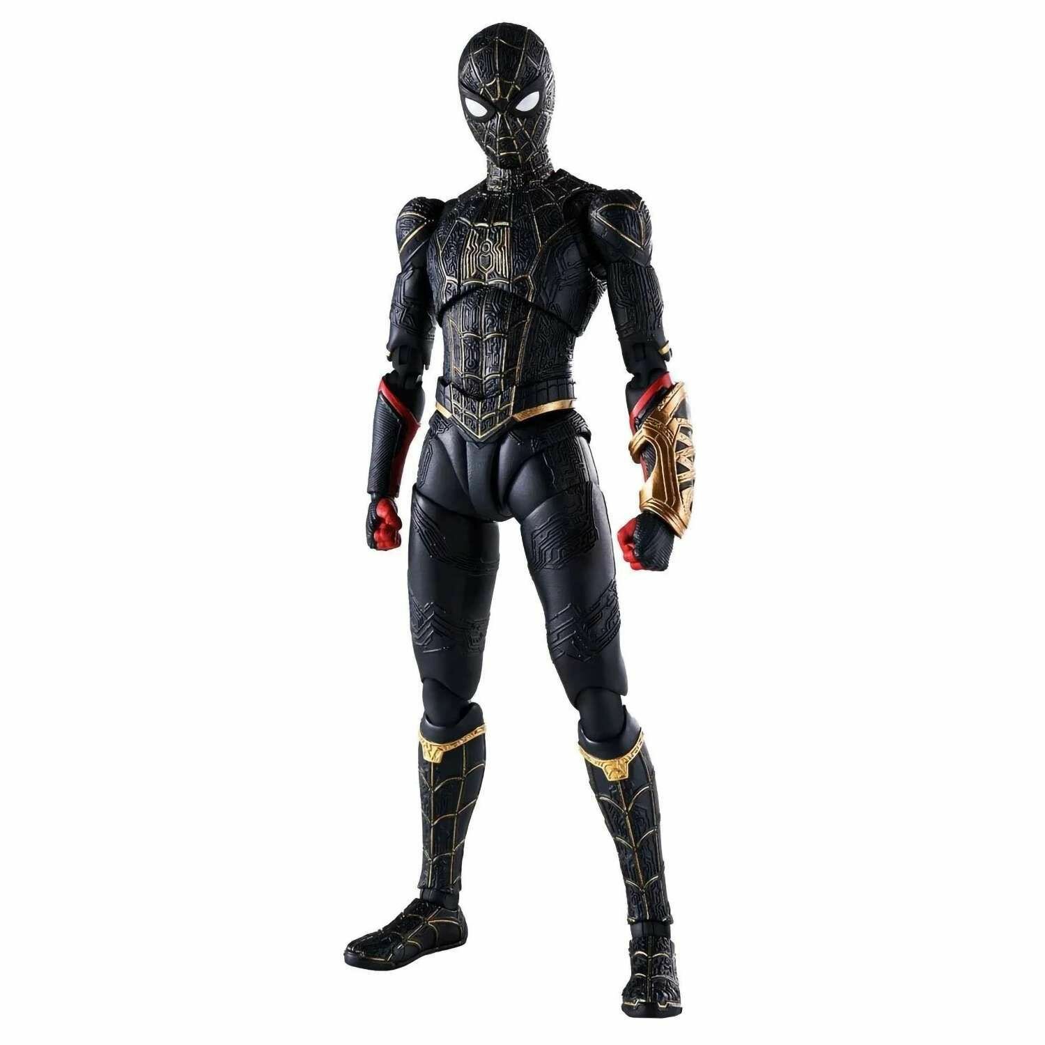 Фигурка S.H. Figuarts Человек Паук Spider-Man Black & Gold Suit