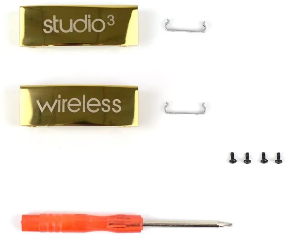 Комплект для замены головной повязки Lifever для наушников Beats Studio 3 3.0 Kit-Gold