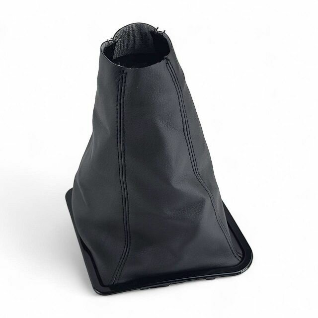 Чехол на рычаг кпп ваз 2170 рамка черная, черная строчка