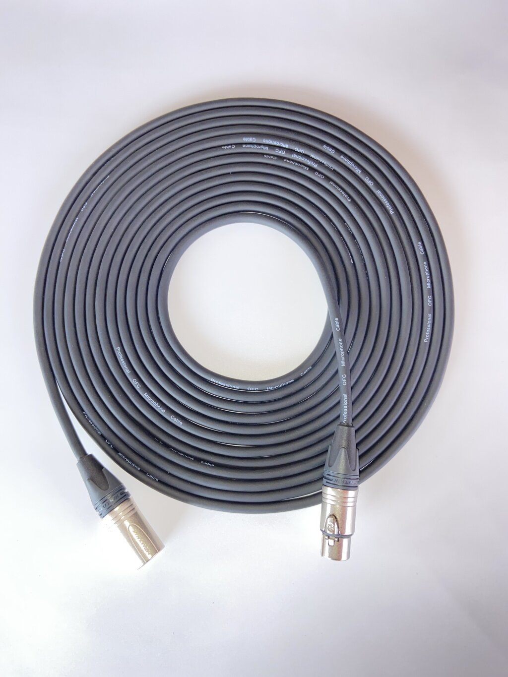 YES-MC002NE-7.6m Кабель микрофонный с разъёмами Neutrik, 7.6м, YES