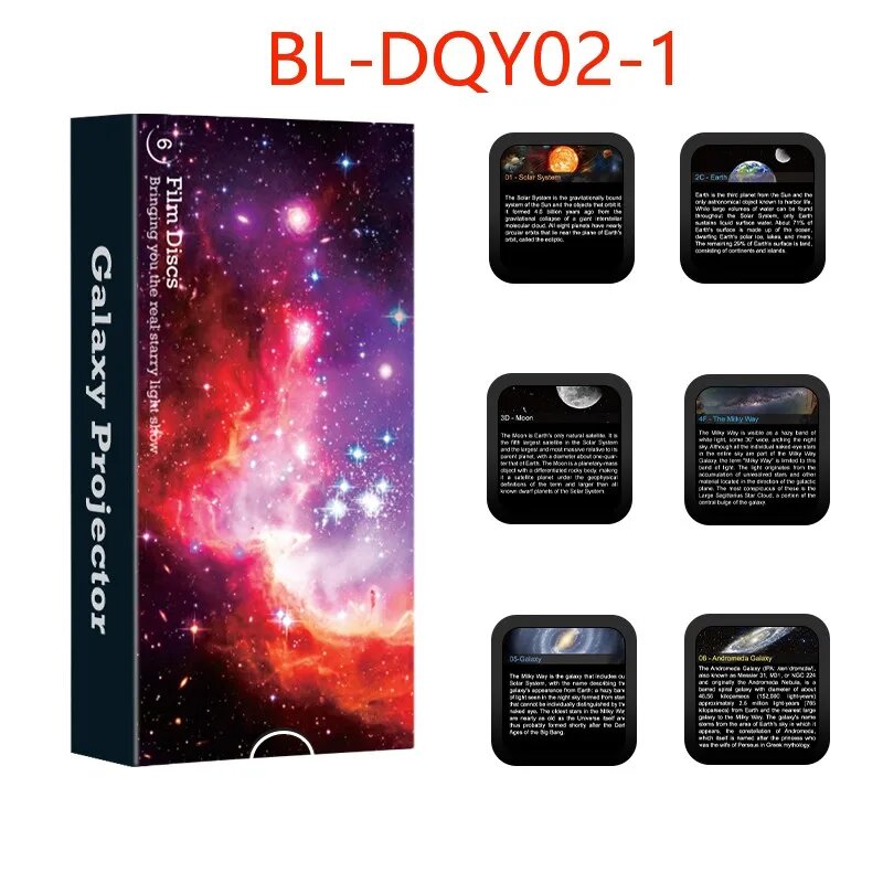 Ночник проектор Galaxy Projector BL-DQY02-1