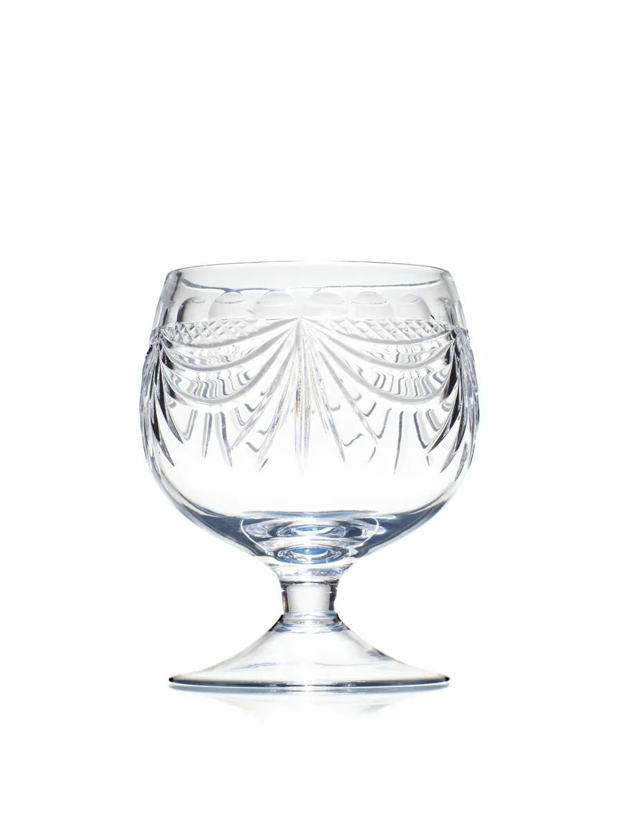 Неман/ Бокалы хрустальные для коньяка на ножке 300 мл 6 шт в подарочной упаковке