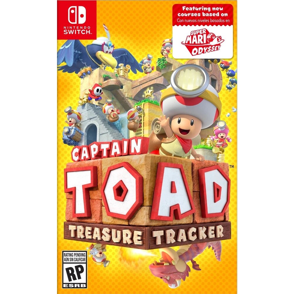 Игра Captain Toad: Treasure Tracker (Nintendo Switch) Sega Картридж 3+