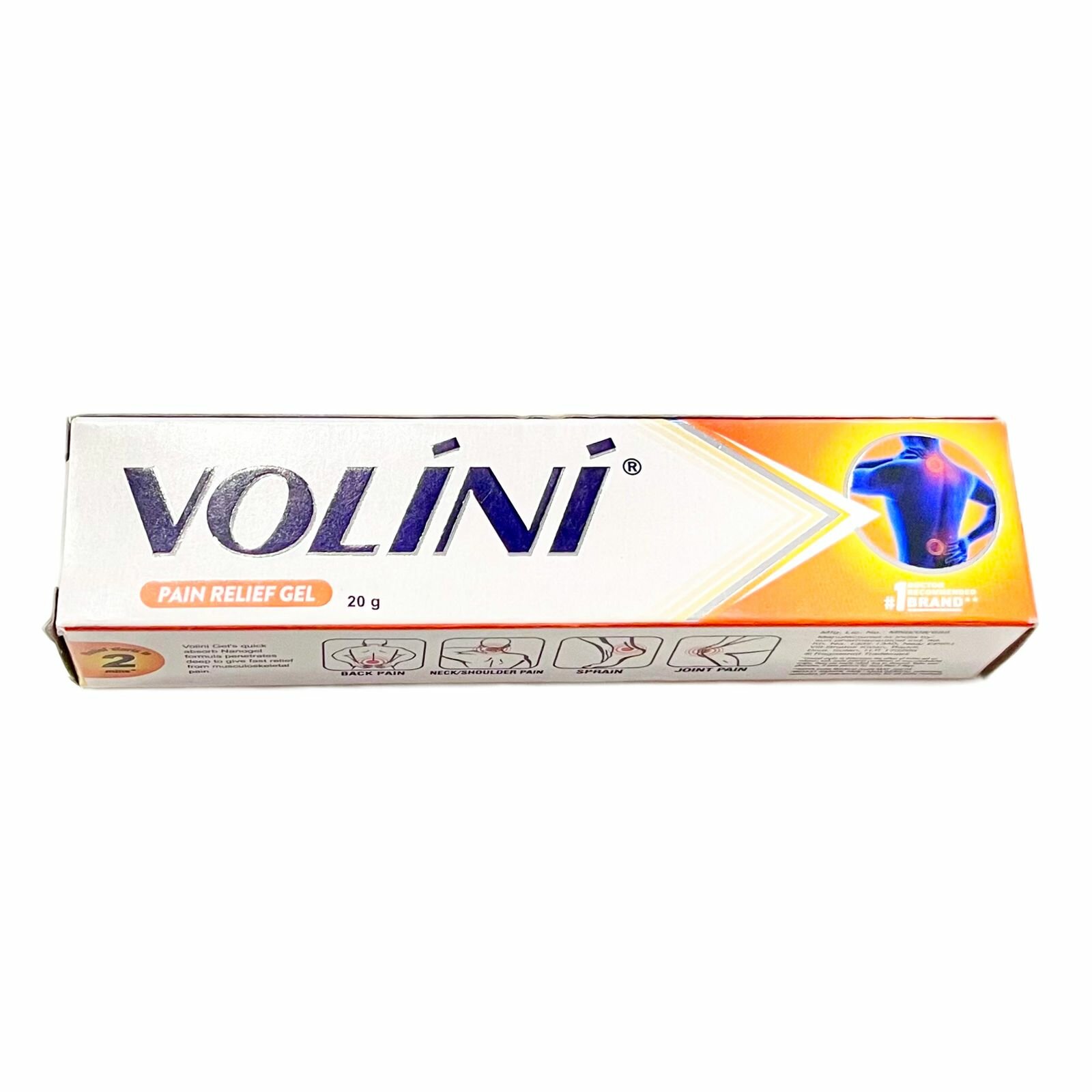 VOLINI Pain Relief Gel (волини обезболивающий гель), 20 г.
