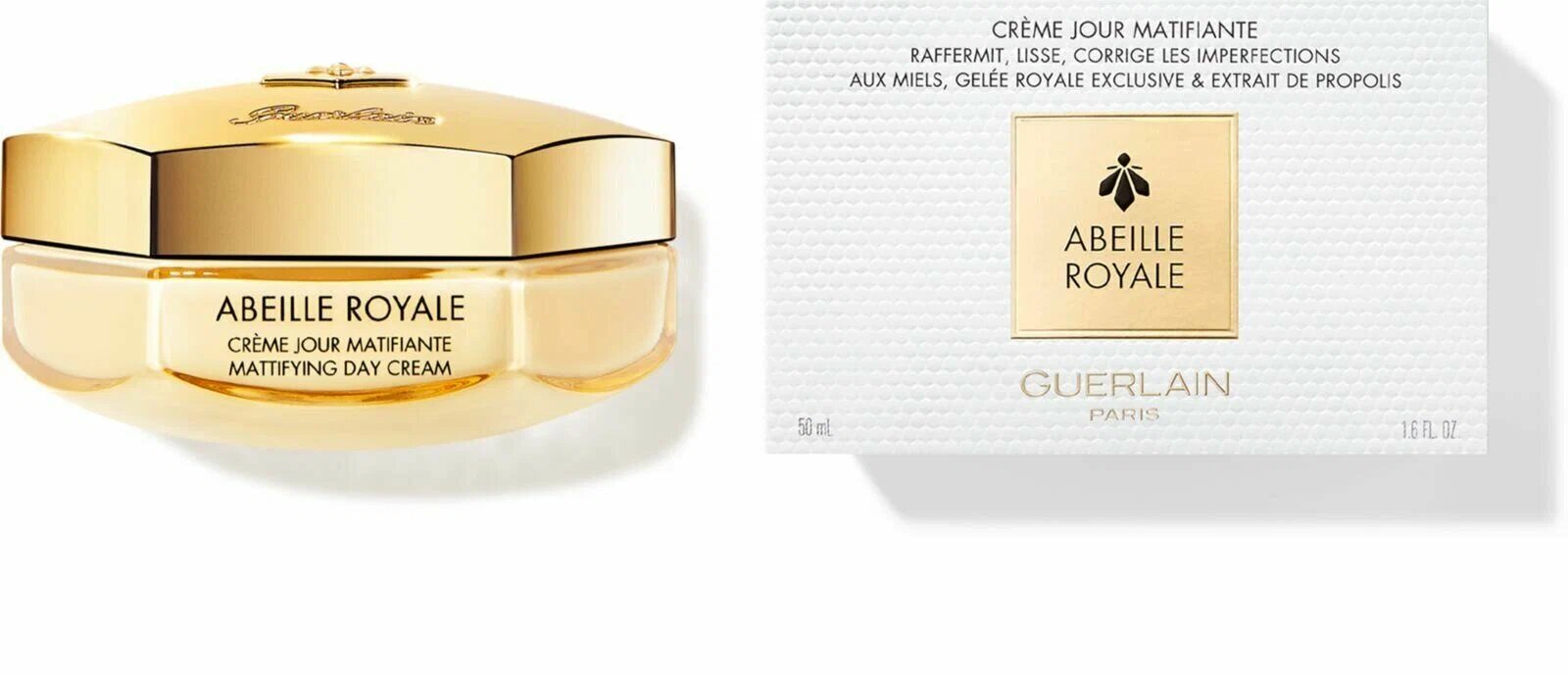 Крем для лица Guerlain Abeille Royale Mattifying Day Cream дневной, матирующий, 50 мл