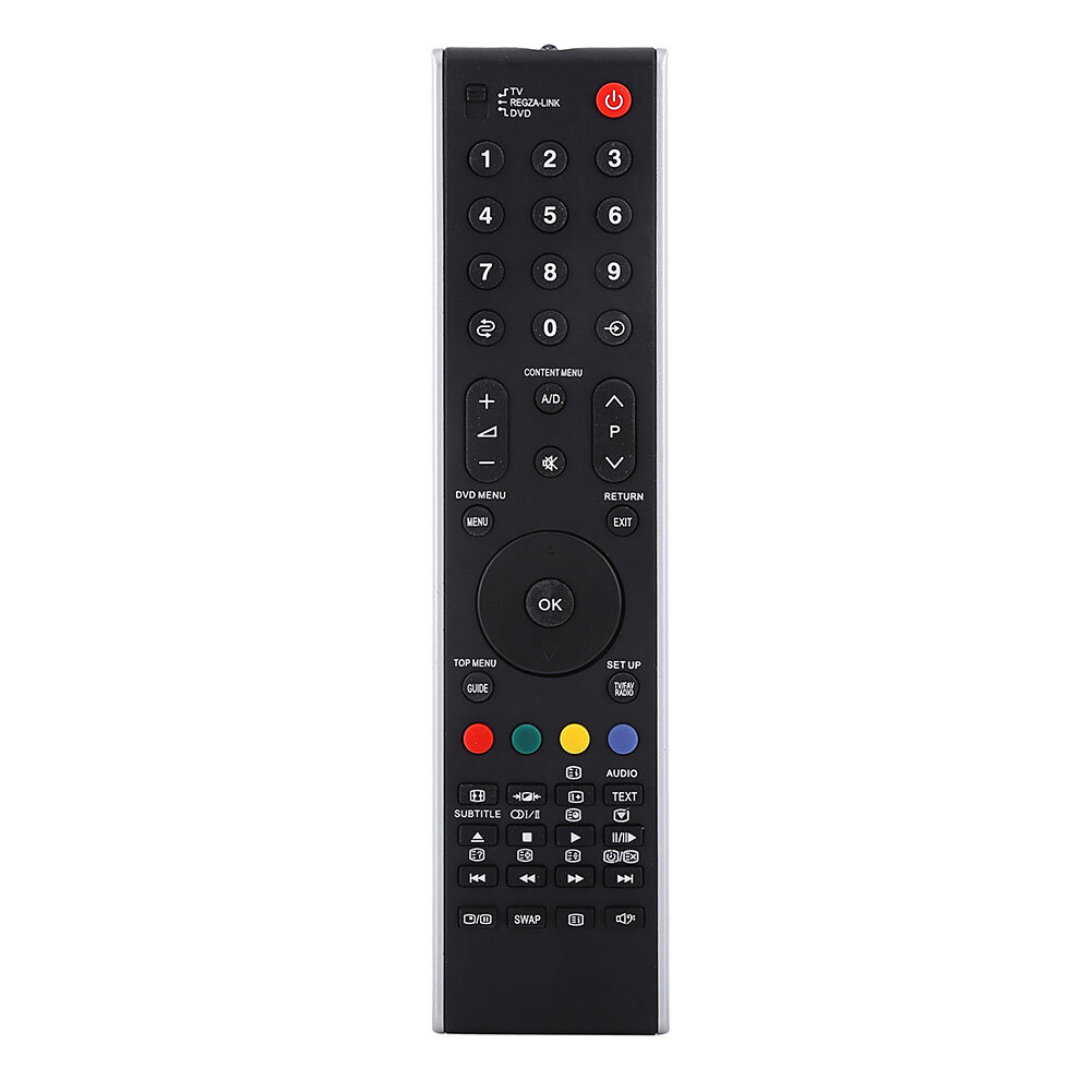 Compact Size TV Remote Control, Universal Replacement Easy to Grip for Toshiba SMART LED LCD CT-90327