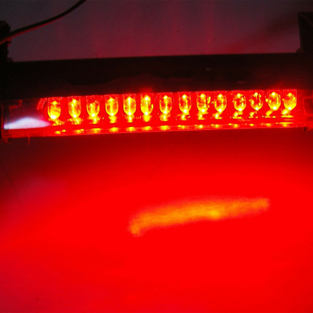 12 В светодиодный третий стоп-сигнал автомобиля Предупреждающий задний фонарь светодиодный стояночный свет