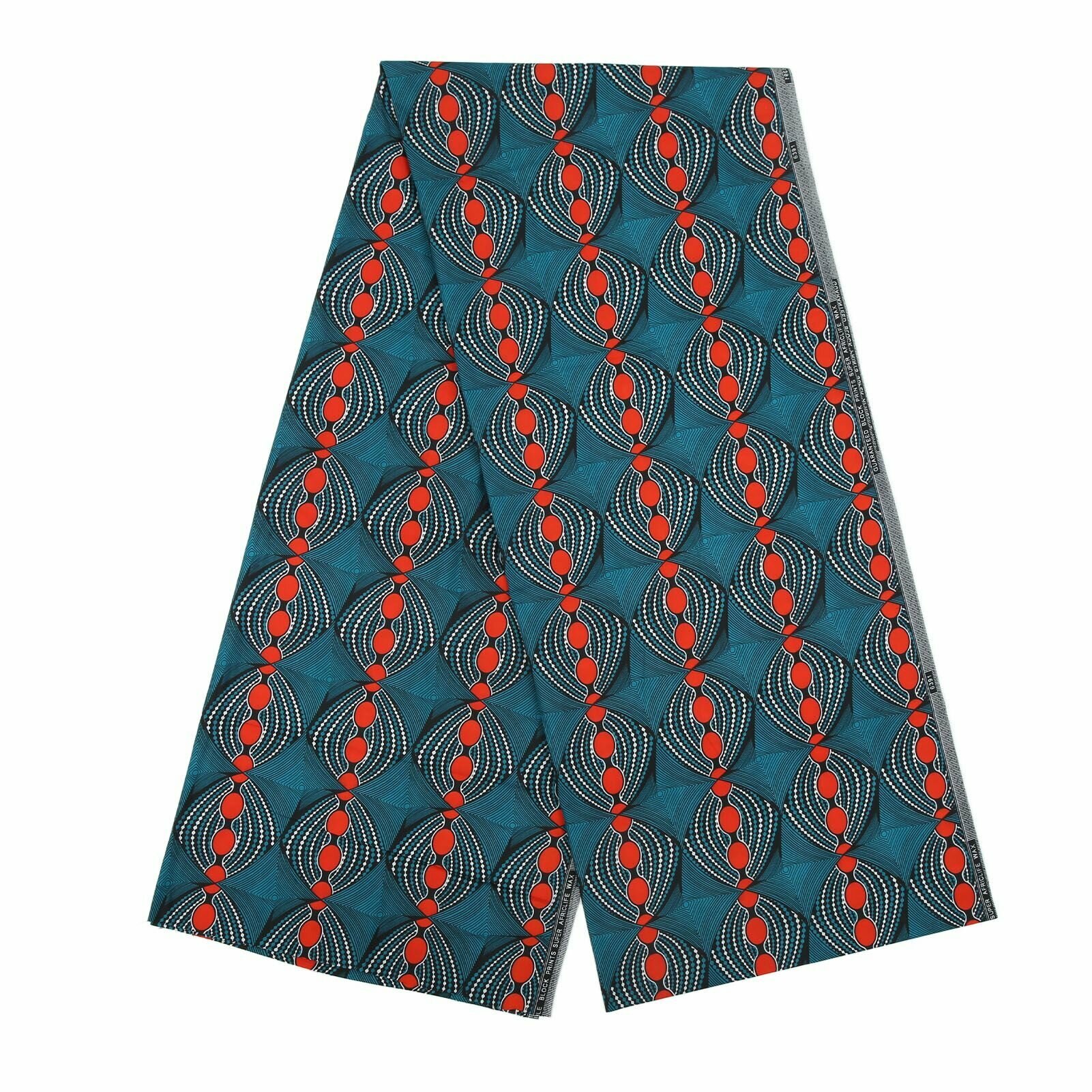 Ткань из африканского полиэстера с восковыми принтами-6 ярдов, полиэфирная ткань с различными красочными геометрическими узорами для платьев своими руками