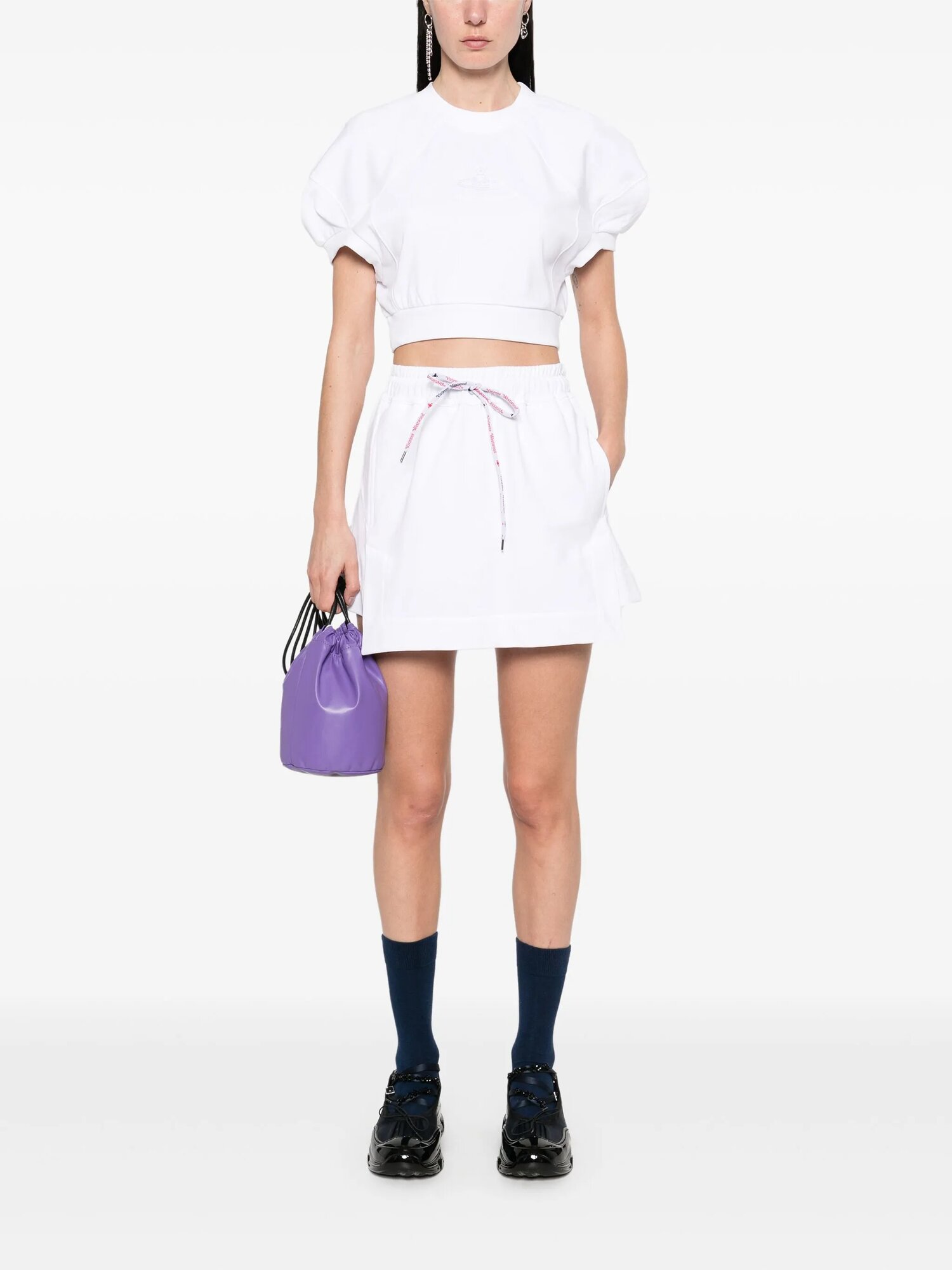 Юбка Vivienne Westwood Cheerleader, размер 42, white — фото 1