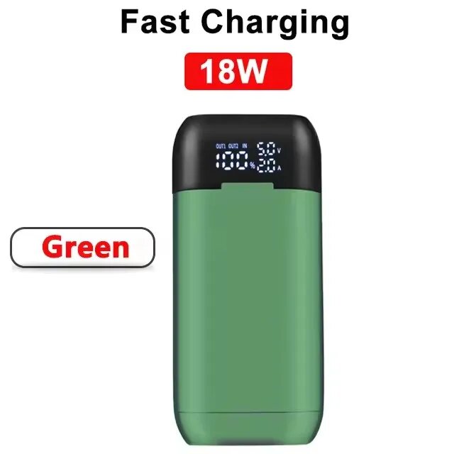 Power Bank Green 18W PD2(green)