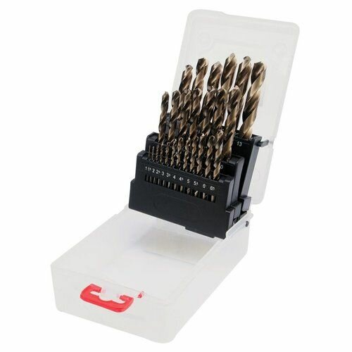 Набор сверл по металлу, 25 пр, кобальт Yato YT41605