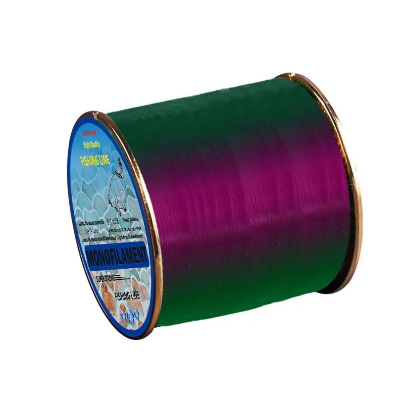 500 м меняющая цвет леска флюорокарбоновое пальто монофильная нейлоновая морская/плая вода карповая проволока леска рыболовные аксессуары