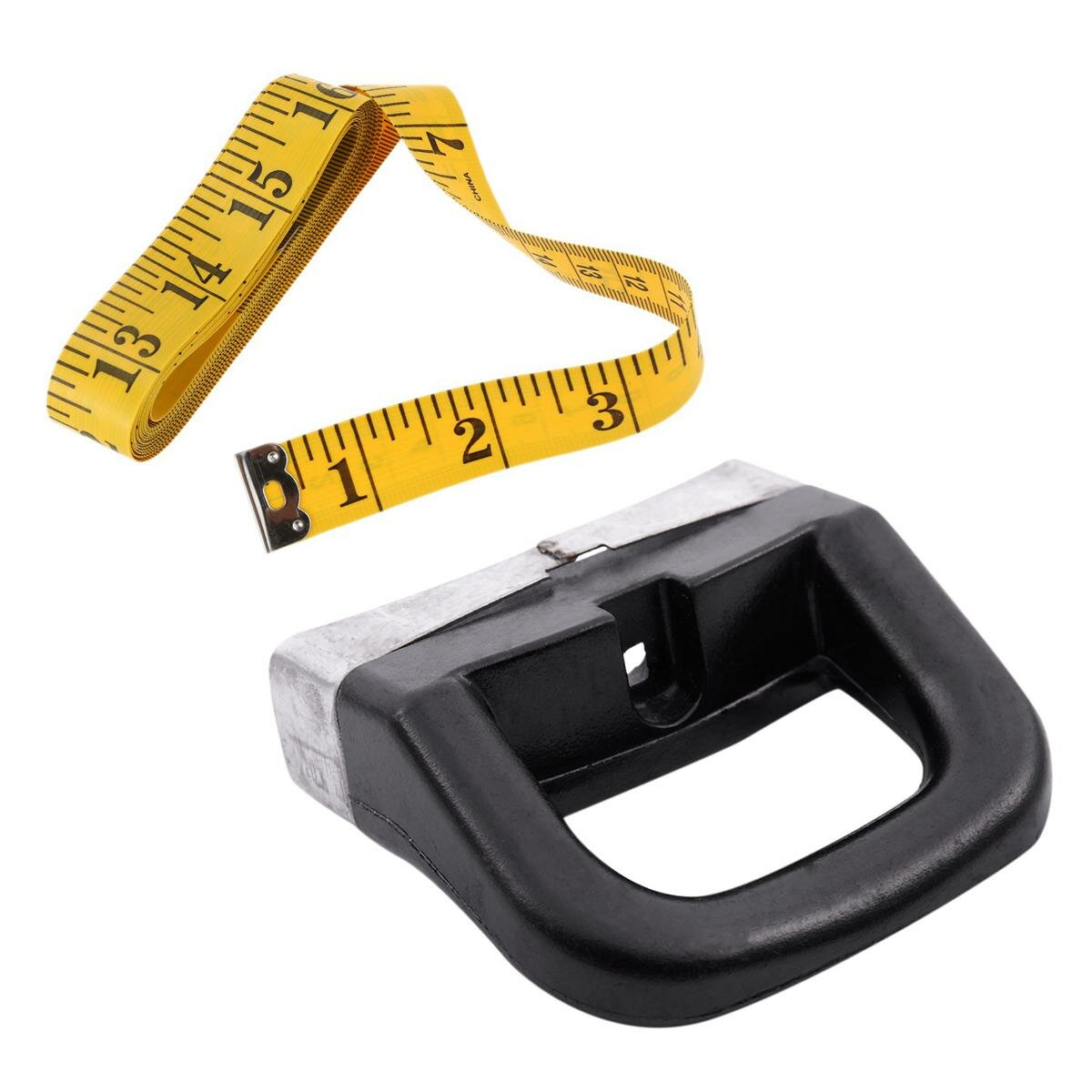 120-дюймовая рулетка, рулетка портного. & Home Black Silver Бакелитовая ручка для сковороды, кастрюли, кухонной посуды