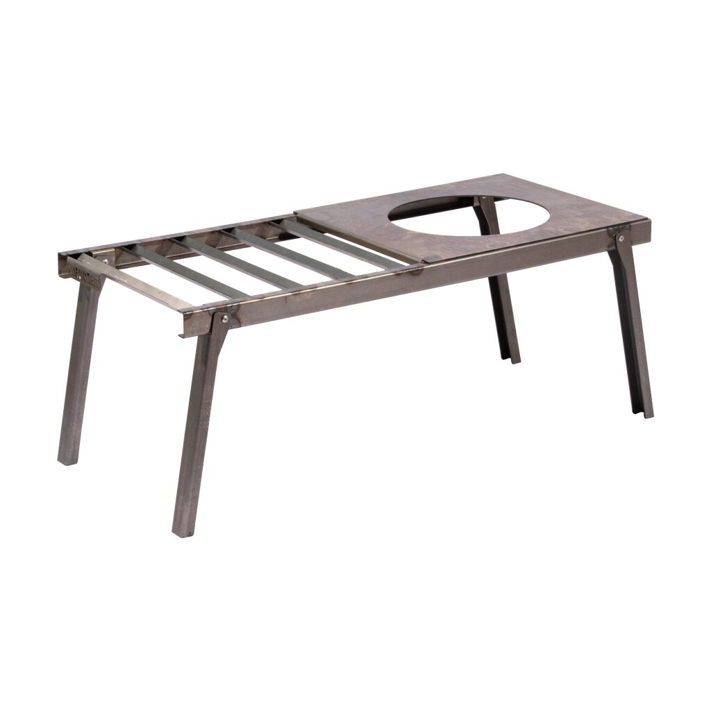 Решетка костровая "Следопыт" с подставкой под казан, PF-GR-14