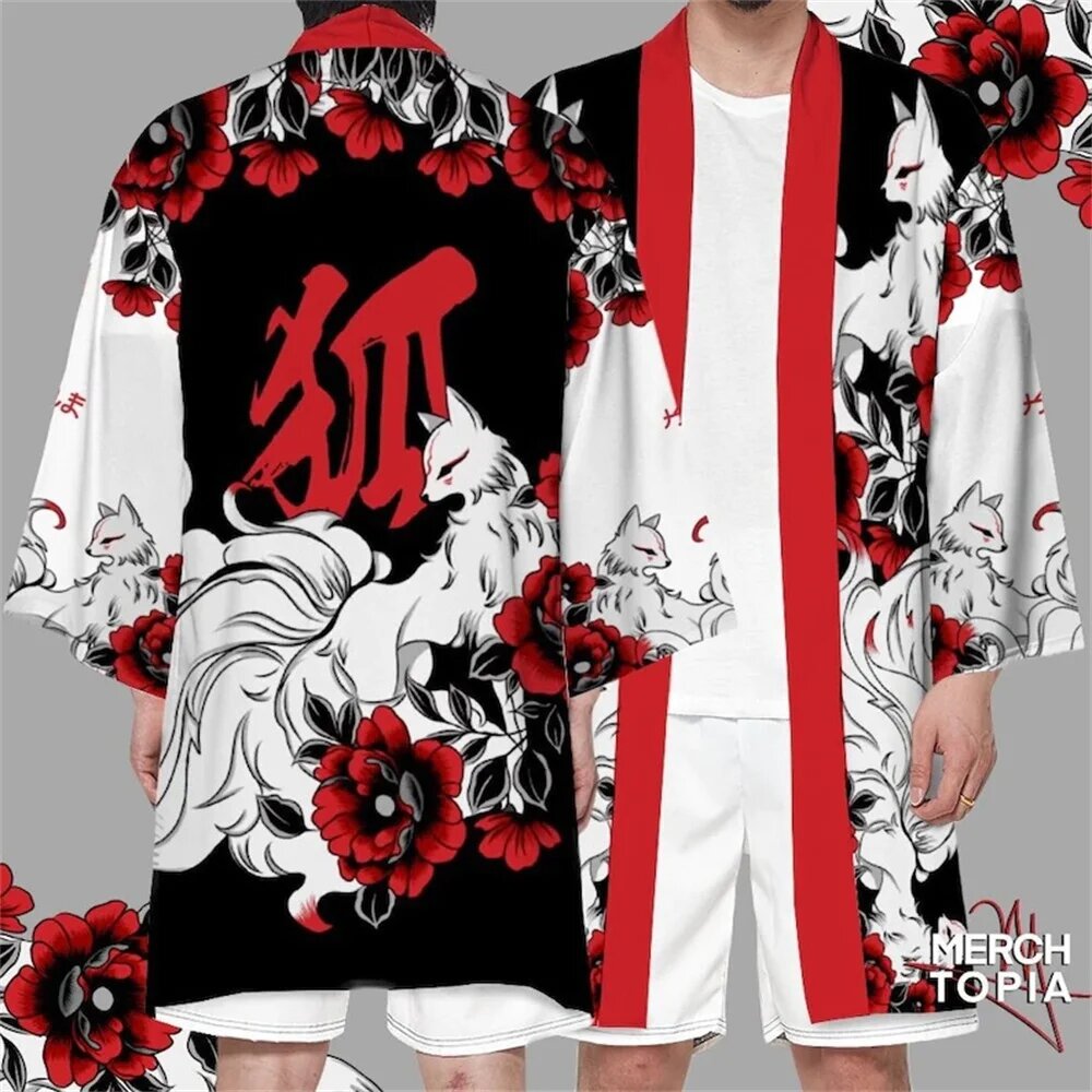 Полиэстер Кардиган-кимоно NIUNIUSHOW S, kimono 2