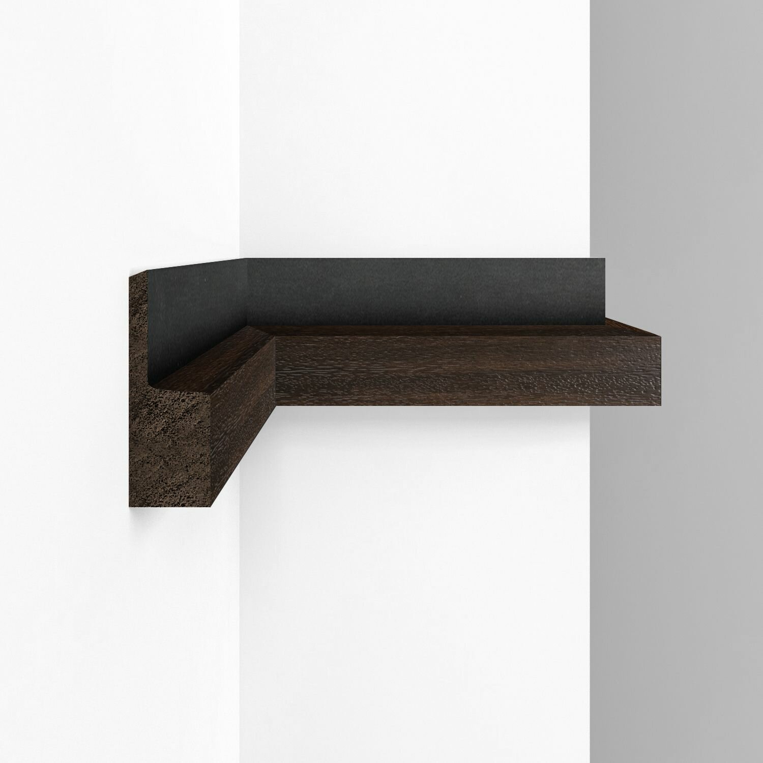 Молдинг D305-438D для стен, на потолок, декоративный плинтус, Decomaster 5 шт, 61х21х2000 мм