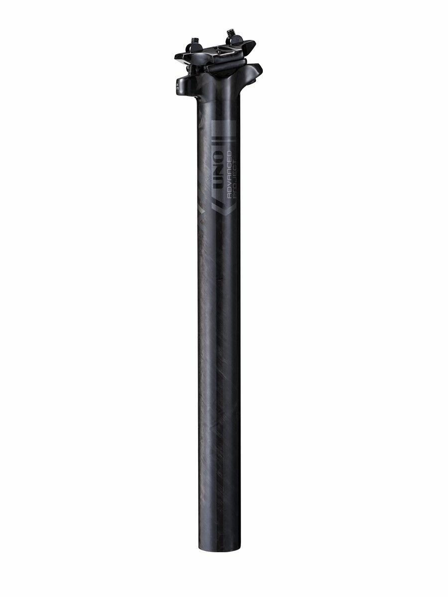 Подседельный штырь UNO, Высококачественный карбон, 27.2mm X L: 400mm, offset 0mm
