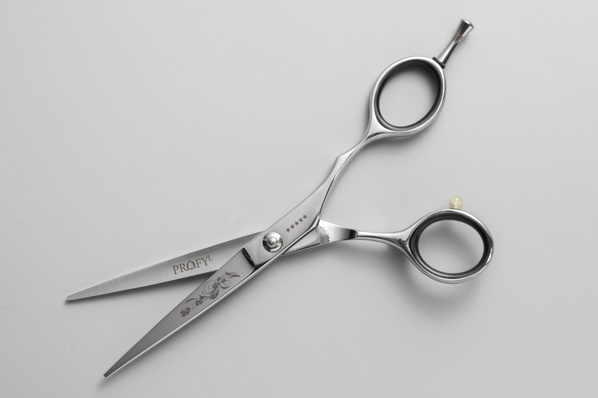 PROFYLAB (Profy-L) Ножницы парикмахерские прямые 6.0" "VIGNETTE SILVER" SK103S-60