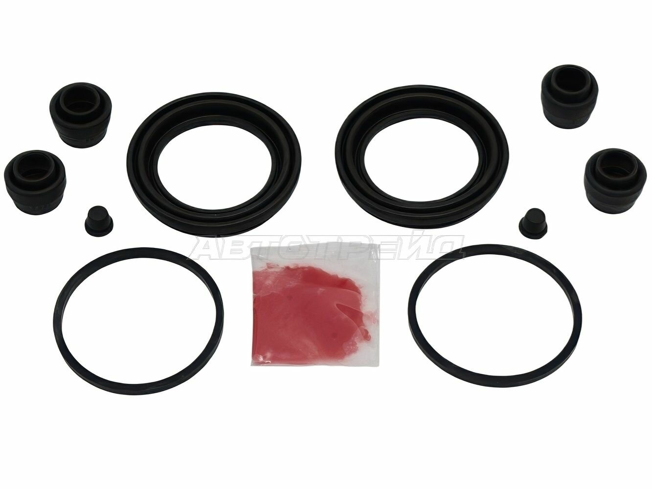 Ремкомплект суппорта переднего, на 2 суппорта для Мазда 323 арт STB2YD3326Z SAT