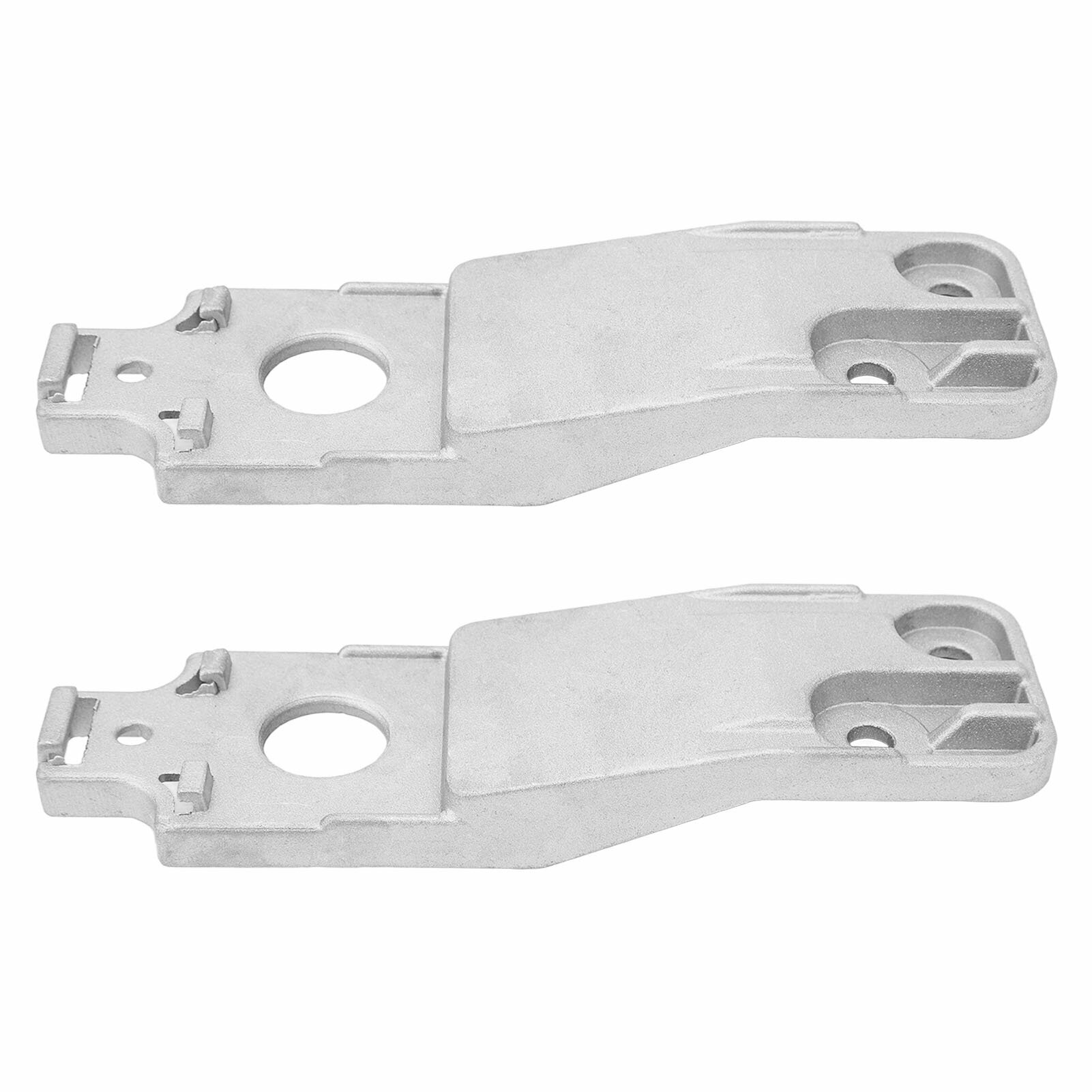 1 пара нижних кронштейнов радиатора 13243026 серебристого цвета, замена крепления для Regal LaCrosse