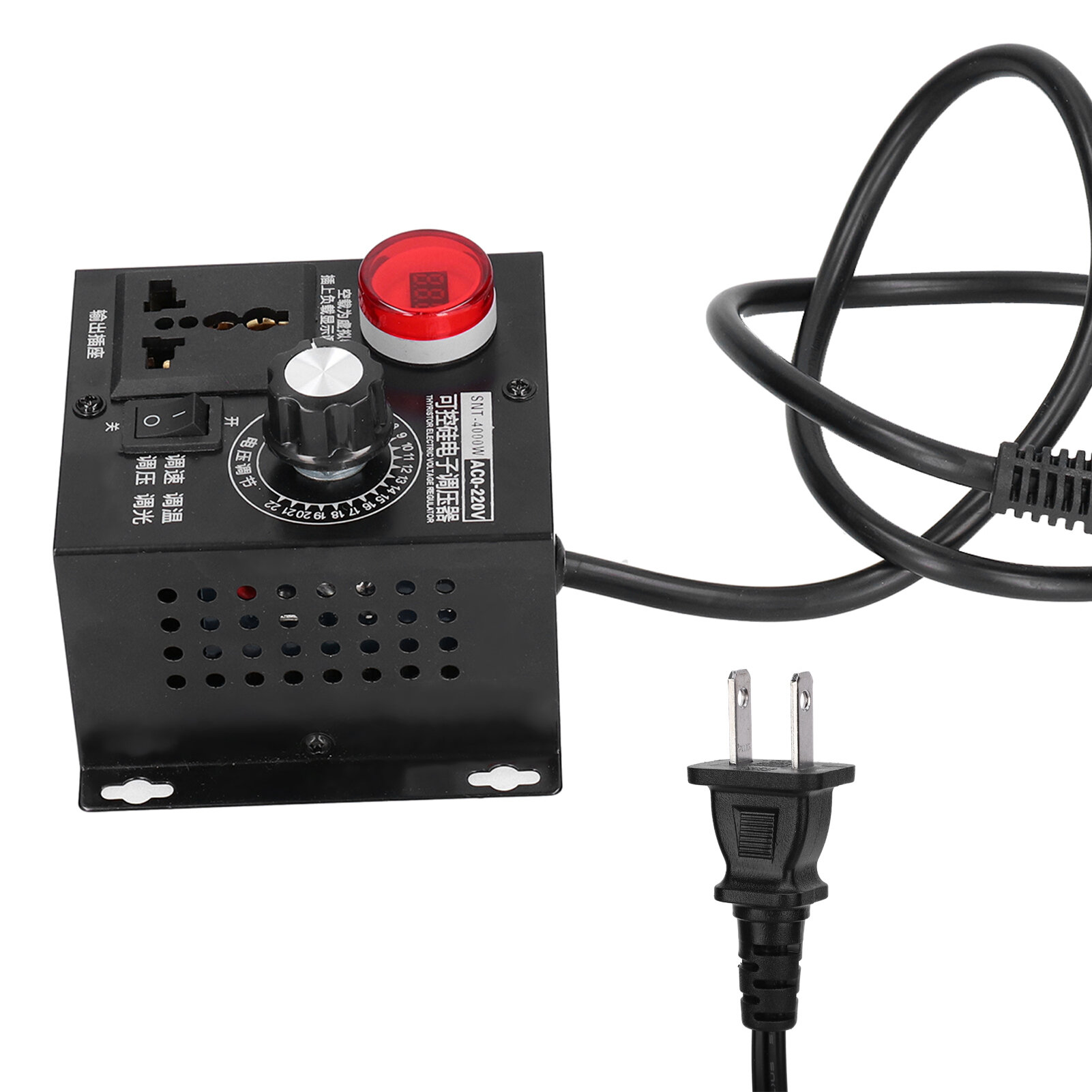 Регулятор напряжения 4000 Вт Dimmer Электронный тиристорный контроллер AC110/