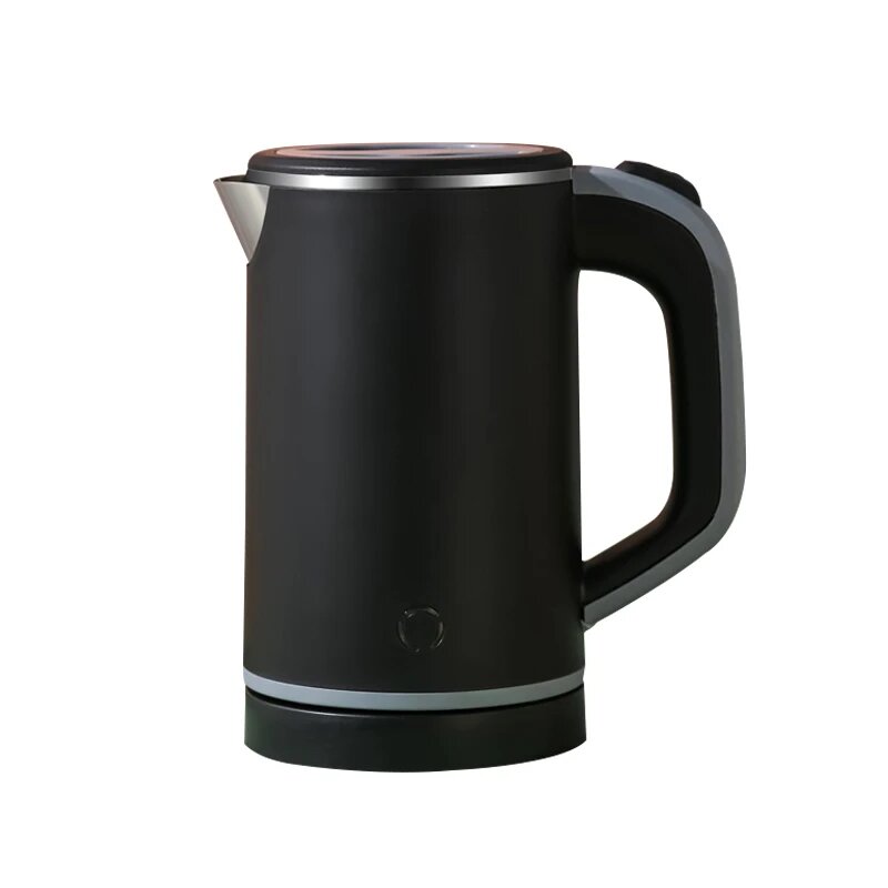 Чайник электрический Stainless Steel, 0,8л, 600Вт, 360° вращающаяся база, черный