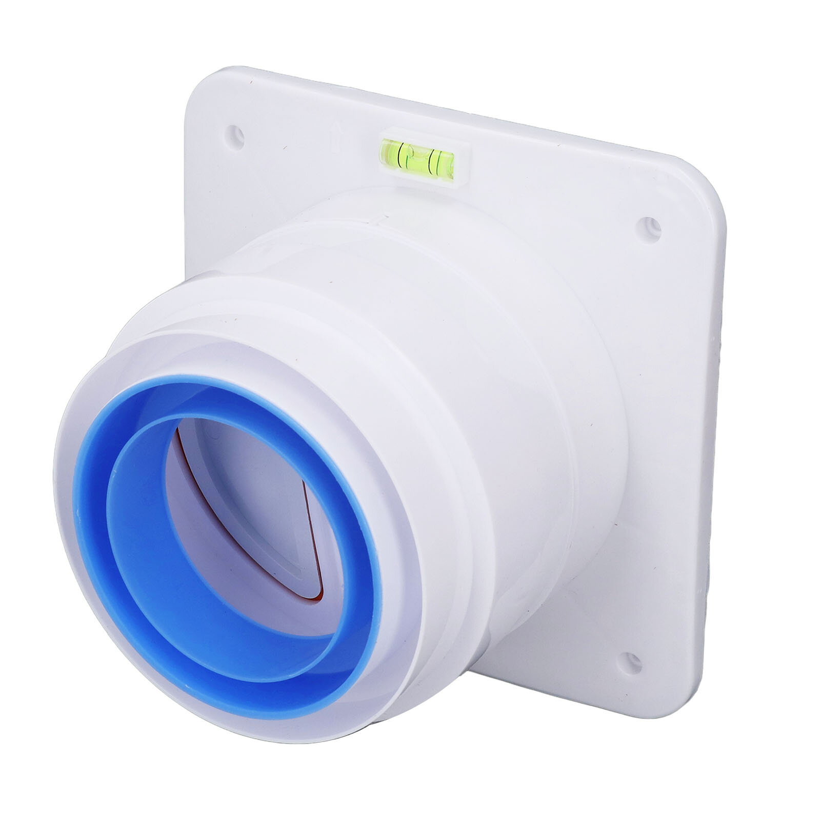 Обратный клапан вытяжки предотвращает обратный поток утолщенный кухонный дымоход обратный клапан трубы заслонка обратной тяги с пузырьковым уровнем