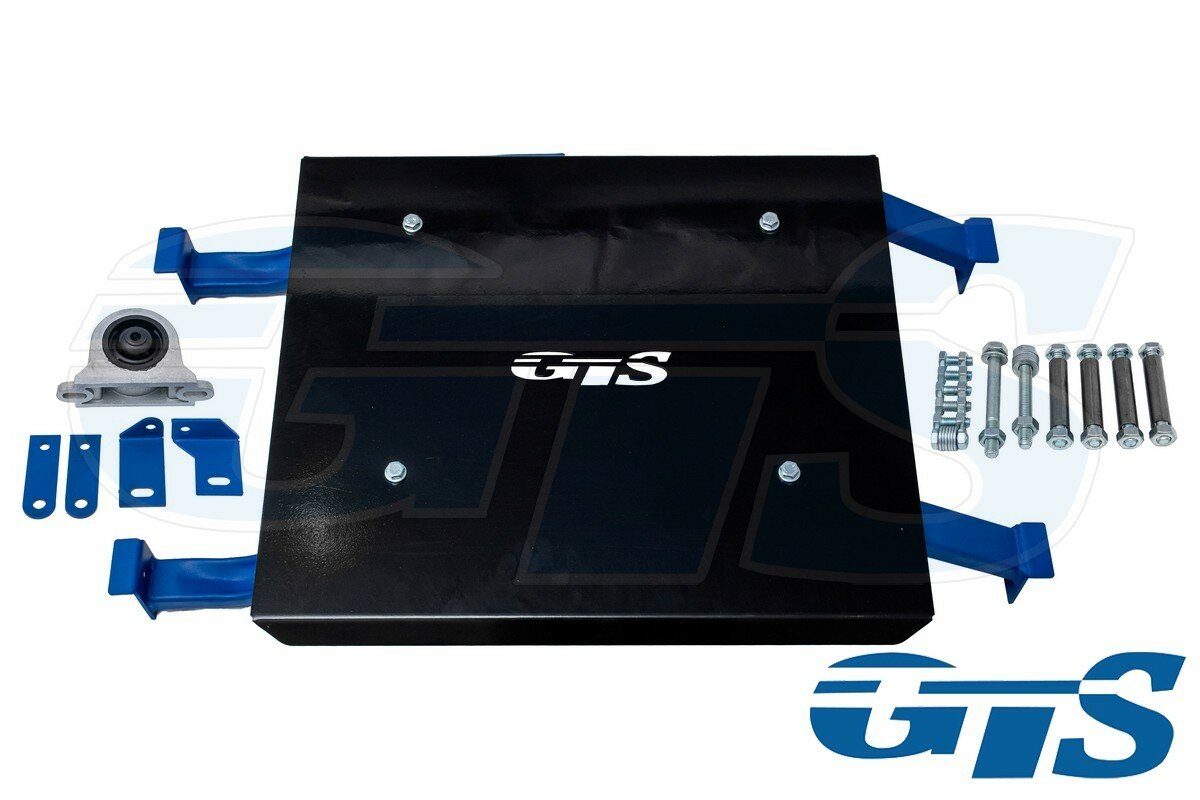 Подрамник+защита "GTS" под раздаточную коробку передач для а/м ВАЗ 2121, 2131 Нива