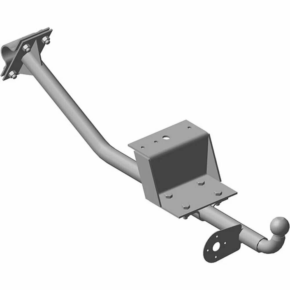 Фаркоп для Газели-2705 фургон с электрикой, длина жгута 1,5 метра, подходит для коммерческих авто.