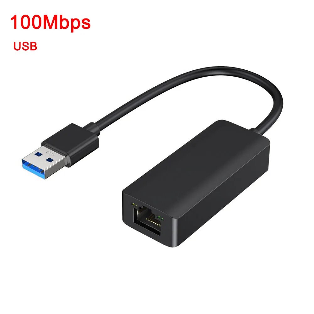 Ethernet адаптер kebidu USB 3.0 Type C USB 100Mbps