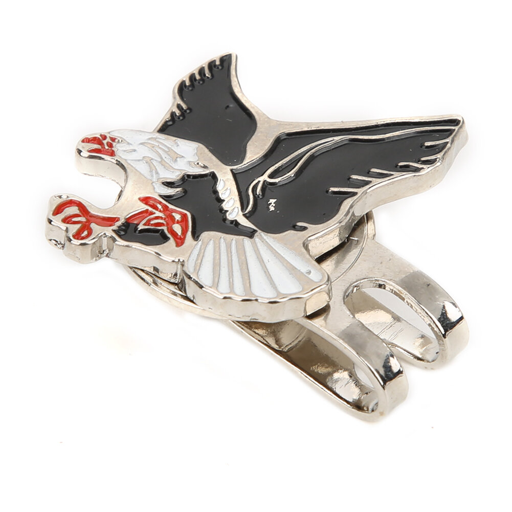 Портативный мини-маркер для мяча для гольфа, шляпа для гольфиста, зажим для шляпы Eagle Bird, магнитный уличный аксессуар