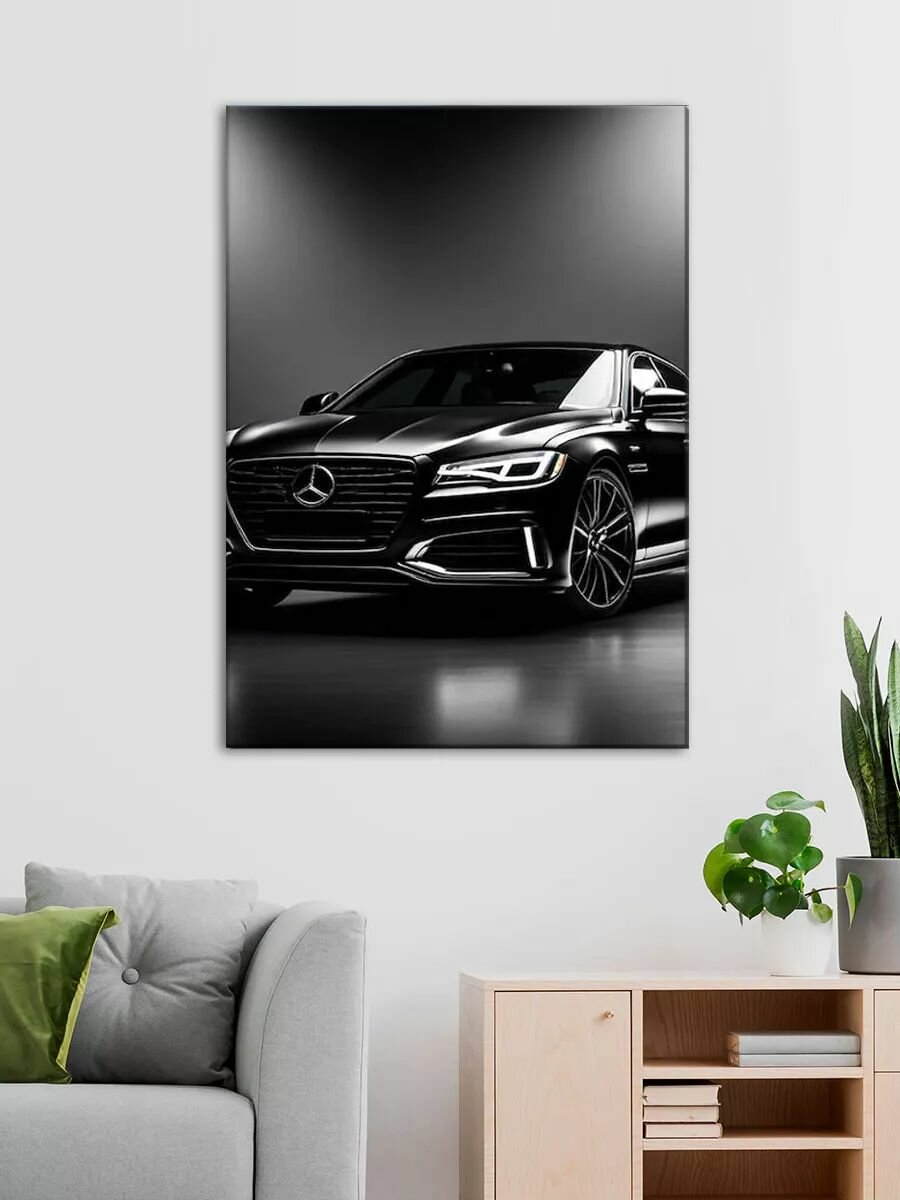 Картина на стену "Mercedes-Benz", 50x70 см