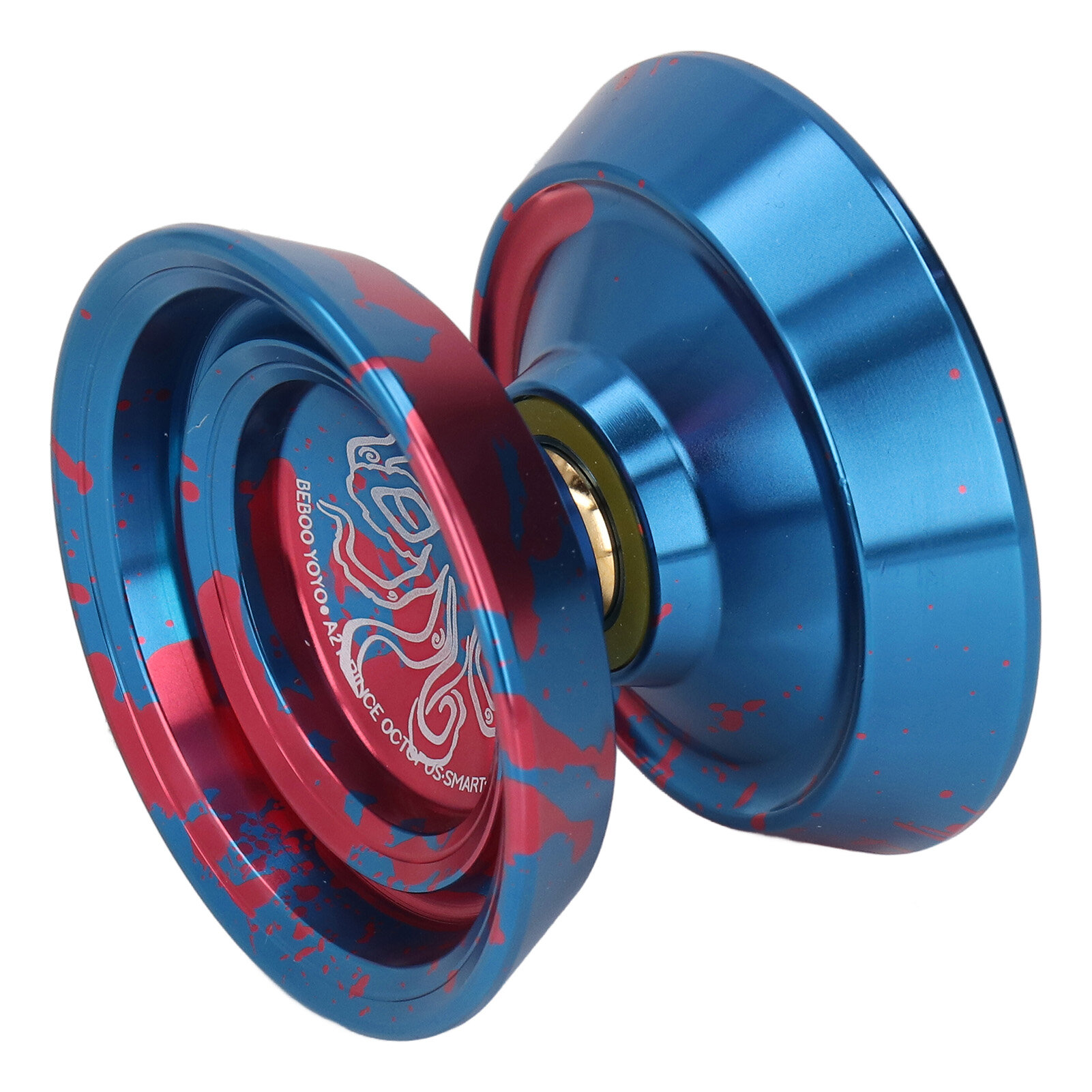 Профессиональная игрушка йо-йо из сплава Yoyo Ball Alloy со сменными струнами для мальчиков, цвет красный синий