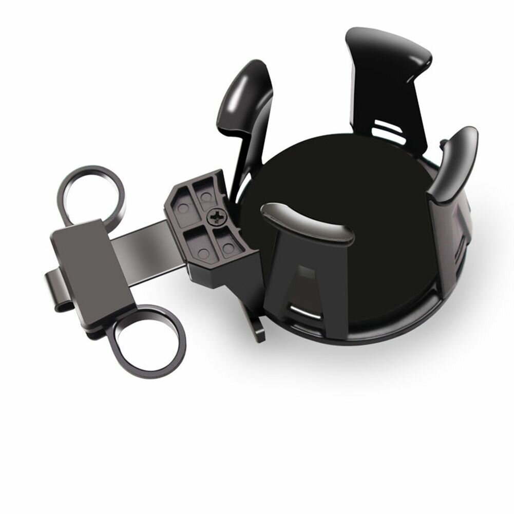 Держатель для напитков в авто подстаканник с креплением на воздуховод, черный ABS