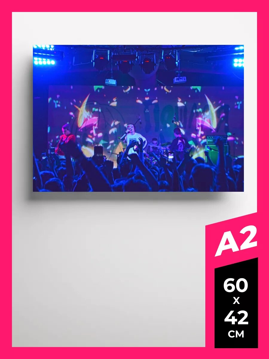 Постер Пошлая Молли плакат на стену А1, А2, А3, 50 на 70 18, матовая фотобумага премиум качества