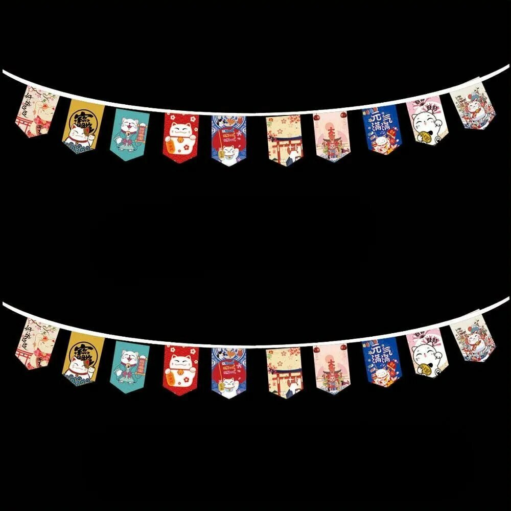 Японский подвесной флаг 20 Flags-set-D