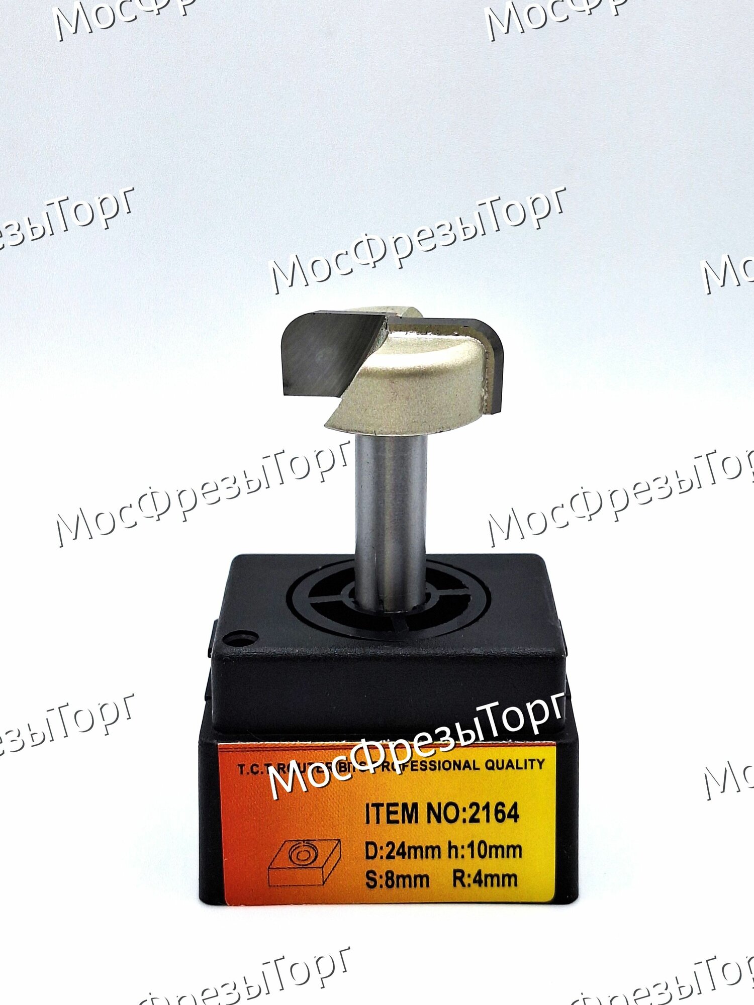 Фреза Globus 2164 D24 S8 R4 для чаш, менажниц, чашек