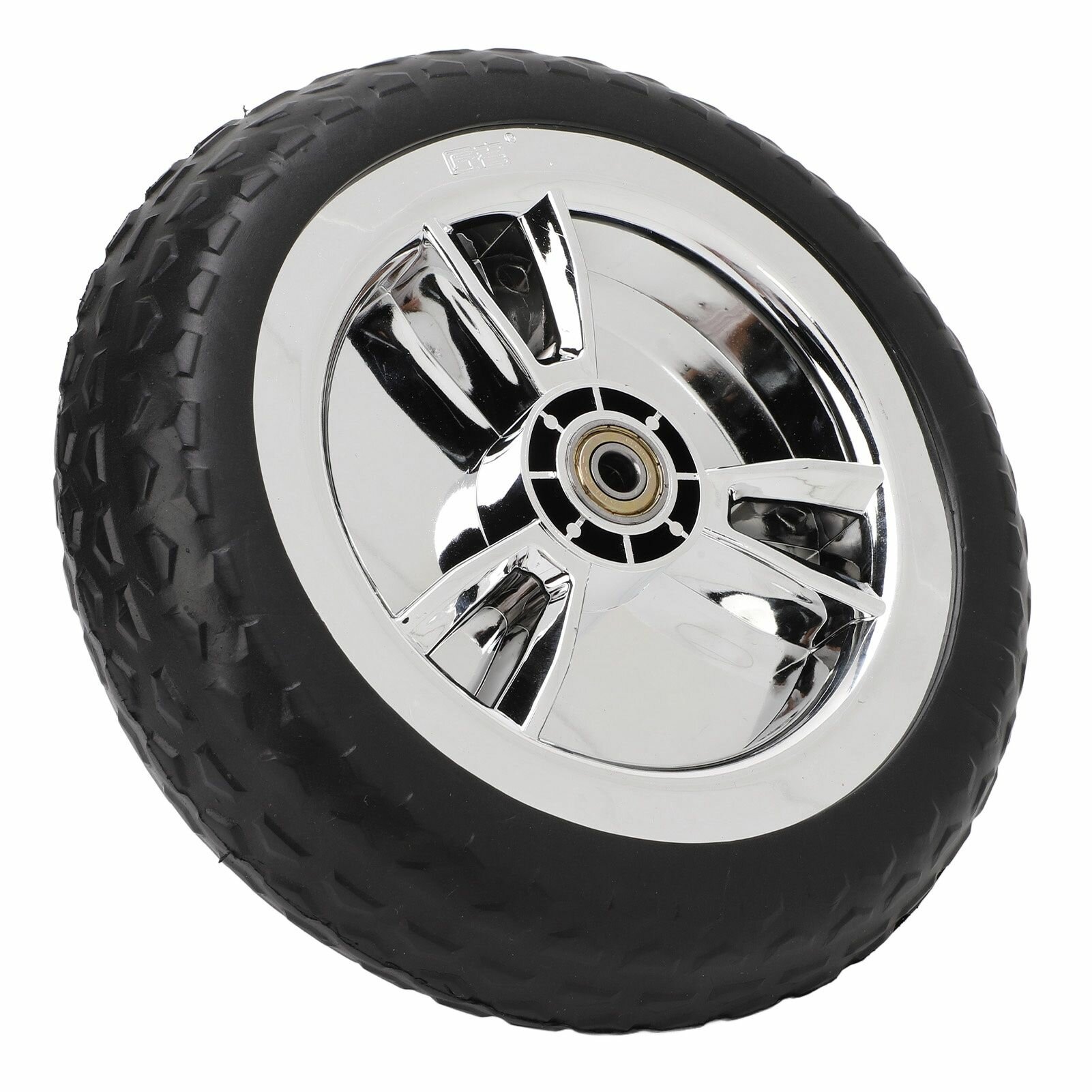 Колесо для тележки с корзиной 21 см, легкое, с системой амортизации и металлическими подшипниками, прочное и надежное