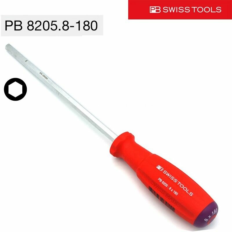 PB SWISS TOOLS, набор многофункциональных шестигранных ключей, прецизионные инструменты для ремонта велосипедов PB 8205.8-180*