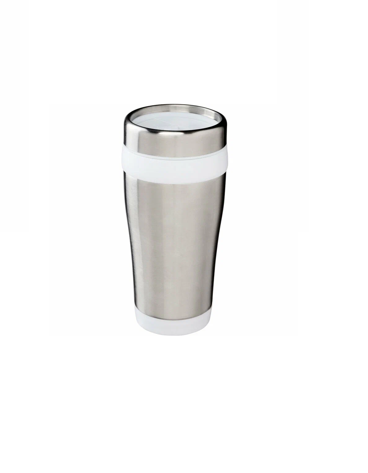 Термостакан Oasis Elwood c изоляцией, 470 мл, серебристый/белый