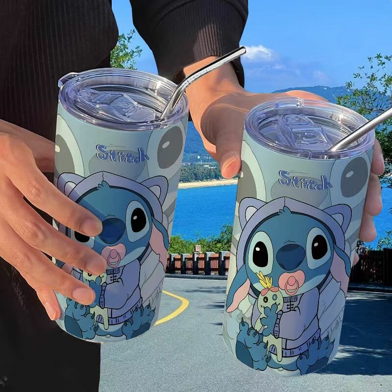Термос-чашка Disney Лило и Стич Potdemiel, Stitch-1, Унисекс