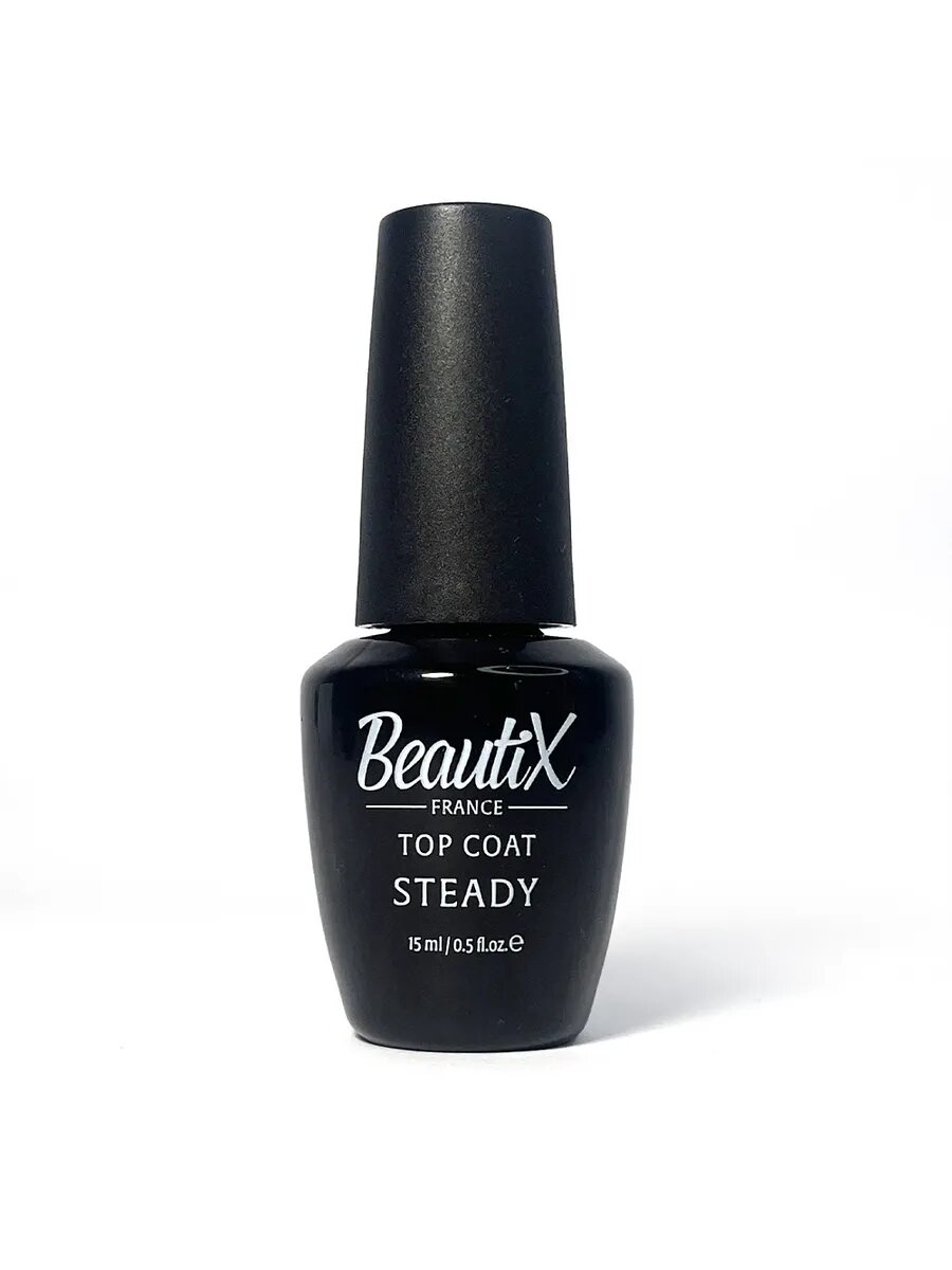 Финишное покрытие для лака Beautix STEADY, прозрачный, для 15 мл