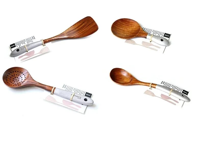 Набор кухонных инструментов XINCHEN из тикового дерева
